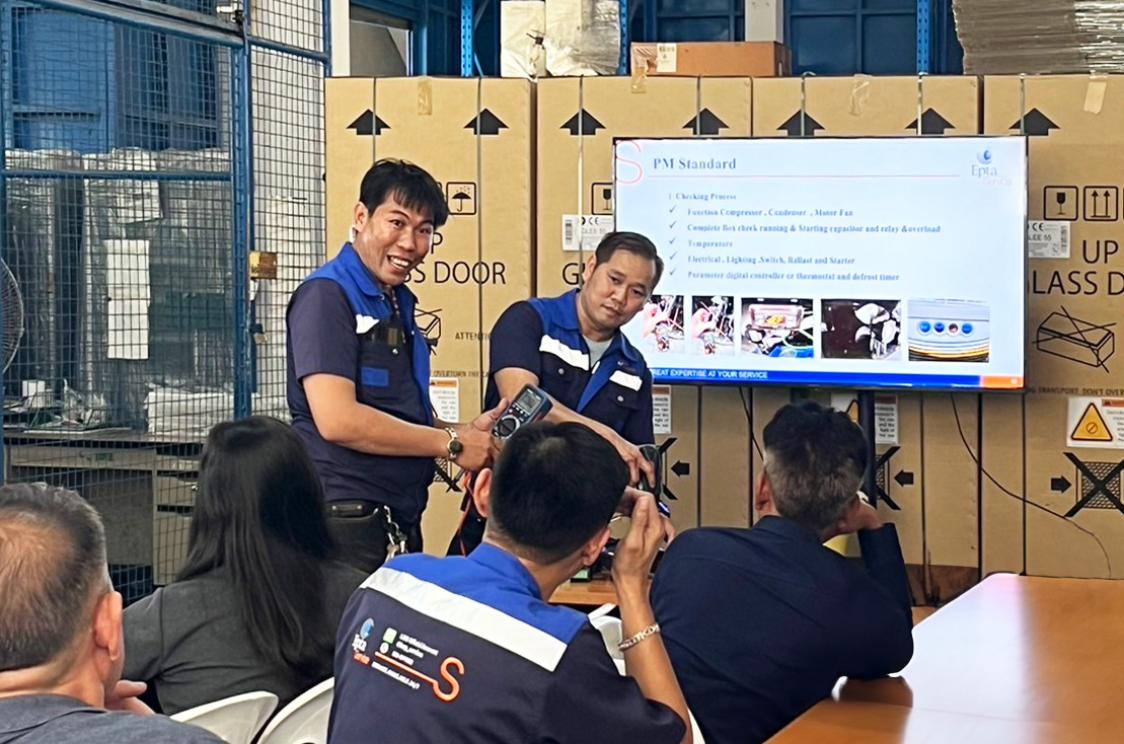 Training for use of R290 in refrigerant system | Epta Asia Pacific